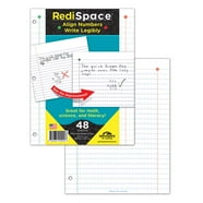 Raised Line Writing Paper - Red and Blue Lines -Package of 50 - Walmart.com