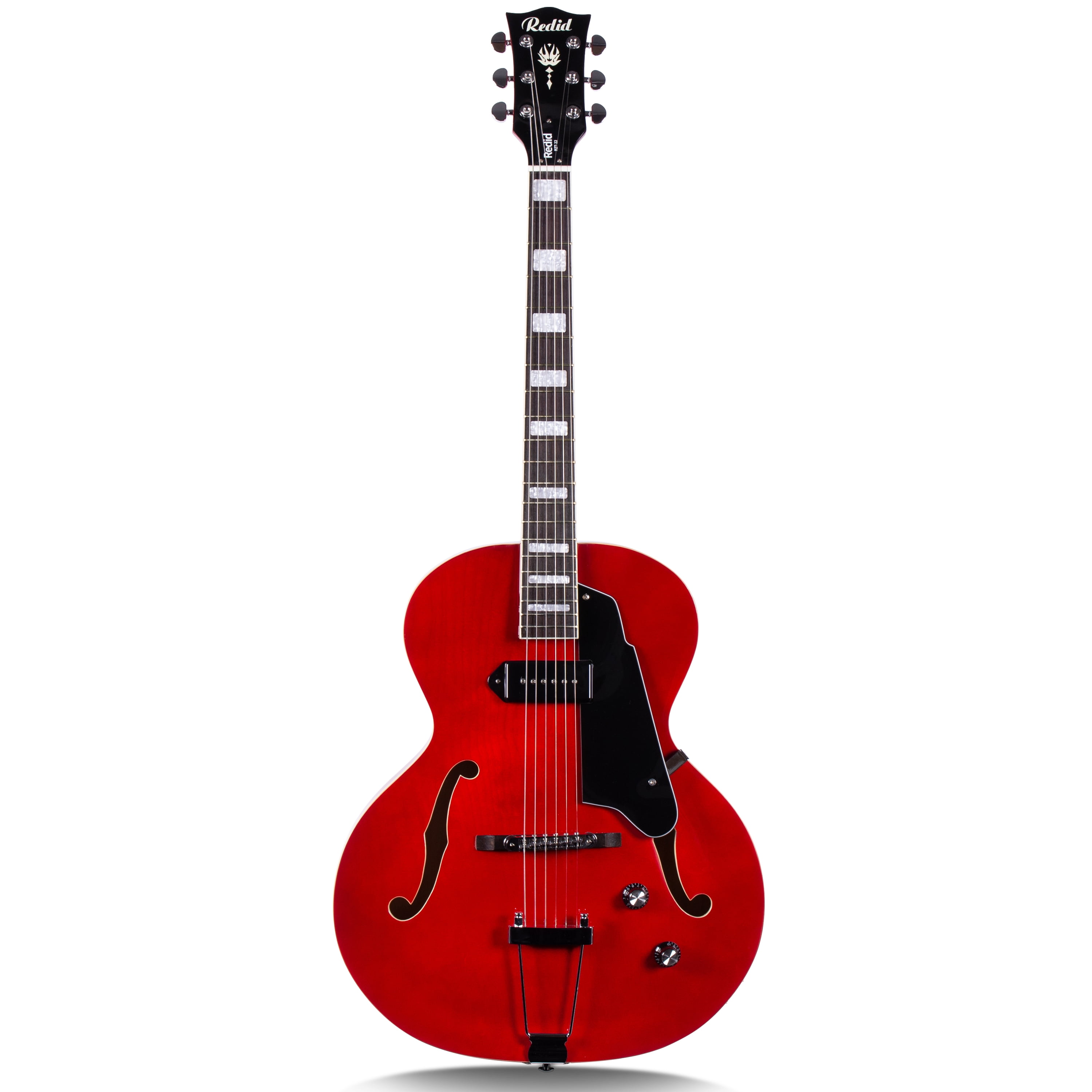 Redid Rosewood Fingerboard Electric Guitar, Red - Walmart.com