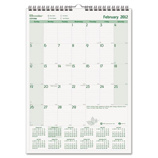 Rediform EcoLogix Monthly Wall Calendar, 12 x 17, 2013 C171103 ...