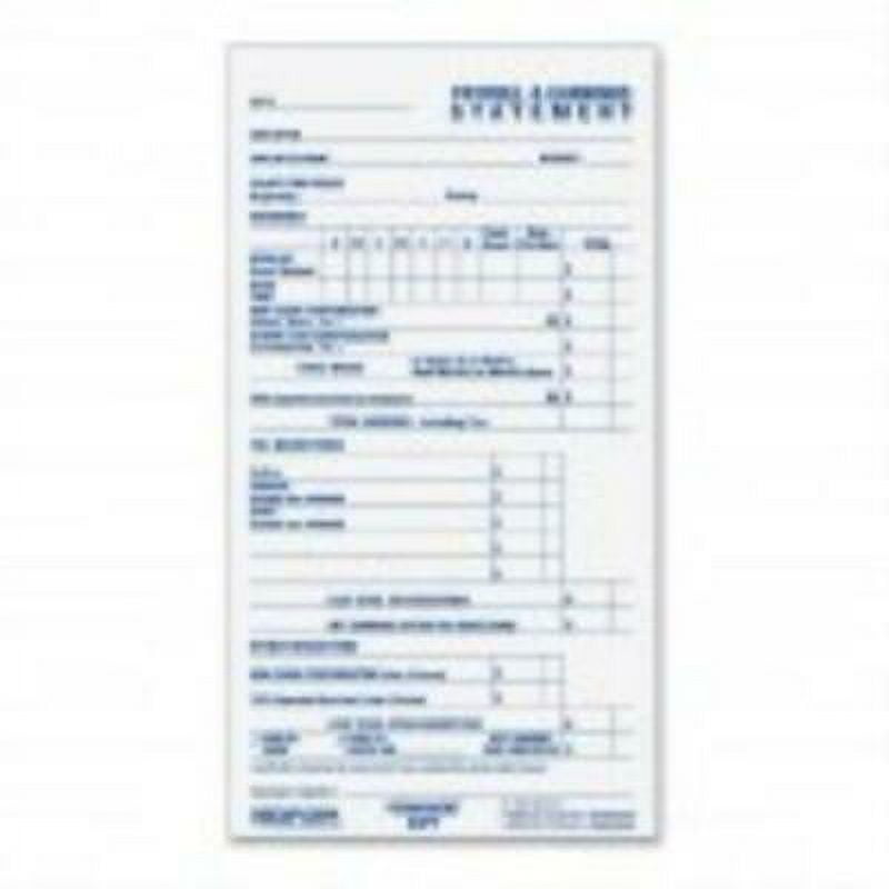 Rediform Individual Time/Payroll Record Form - Walmart.com