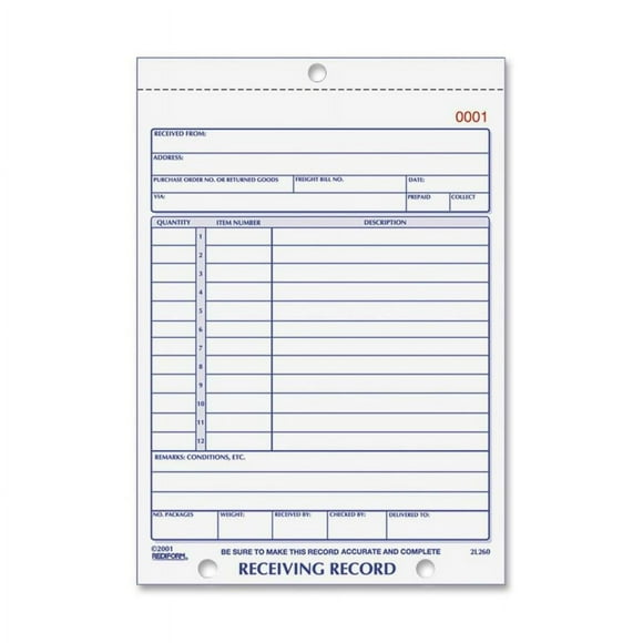 Order Deposit Slips