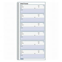 TOPS Voice Mail Log Book, 8 1/2 X 8-1/4, 1,400-Message Book -TOP44165 ...