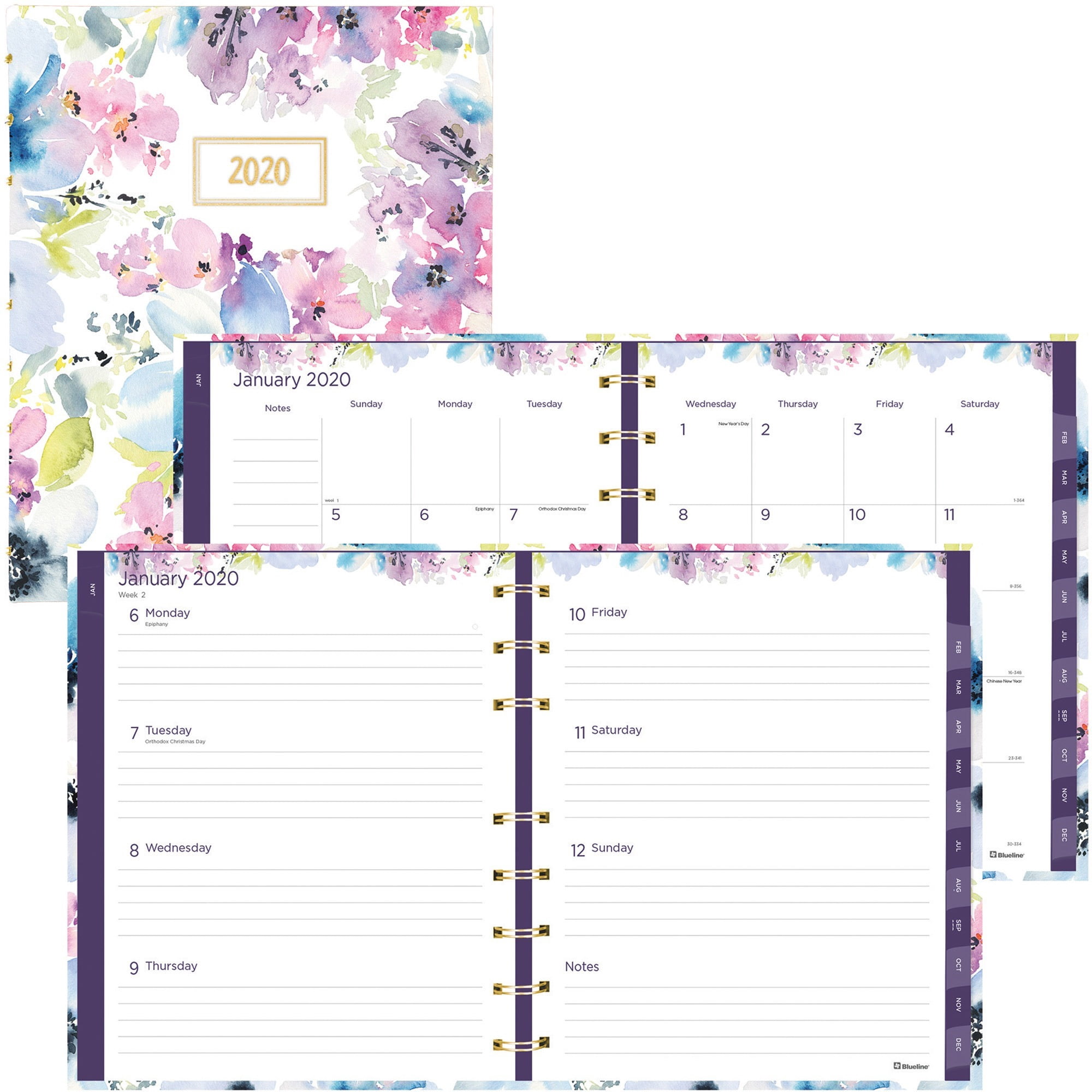 Rediform, REDCF3400201, Passion Weekly/Monthly Miracle Bind Planner, 1 ...