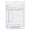 Rediform Receiving Record Book, 5 9-16 X 7 15-16, Three-Part Carbonless ...