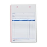Rediform Sales Form for Registers, 5 1/2 x 8 1/2, Blue Print Three-Part ...