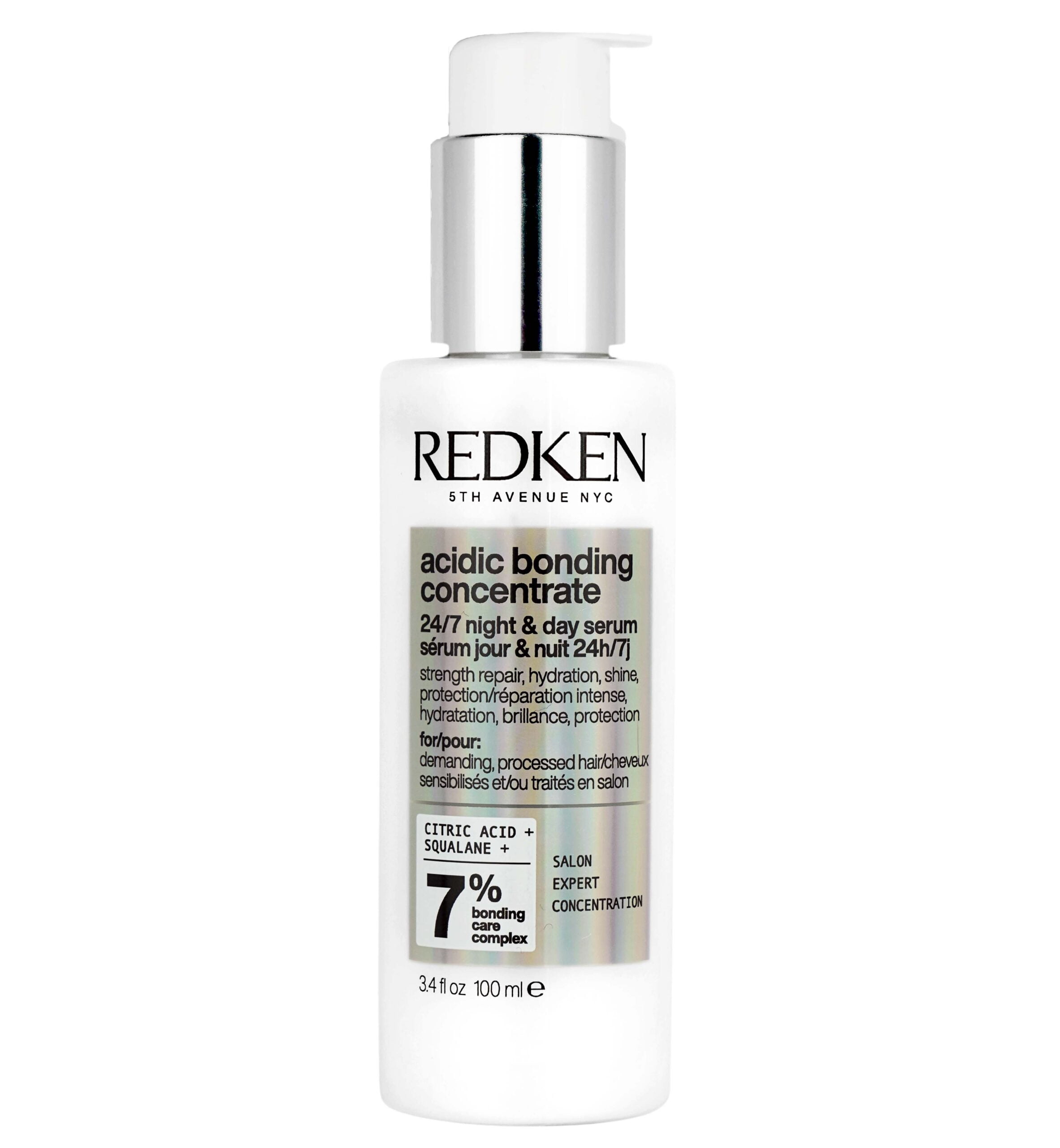 Redken Acidic Bonding Serum, Repairs Damaged Hair, Hydration, Frizz ...