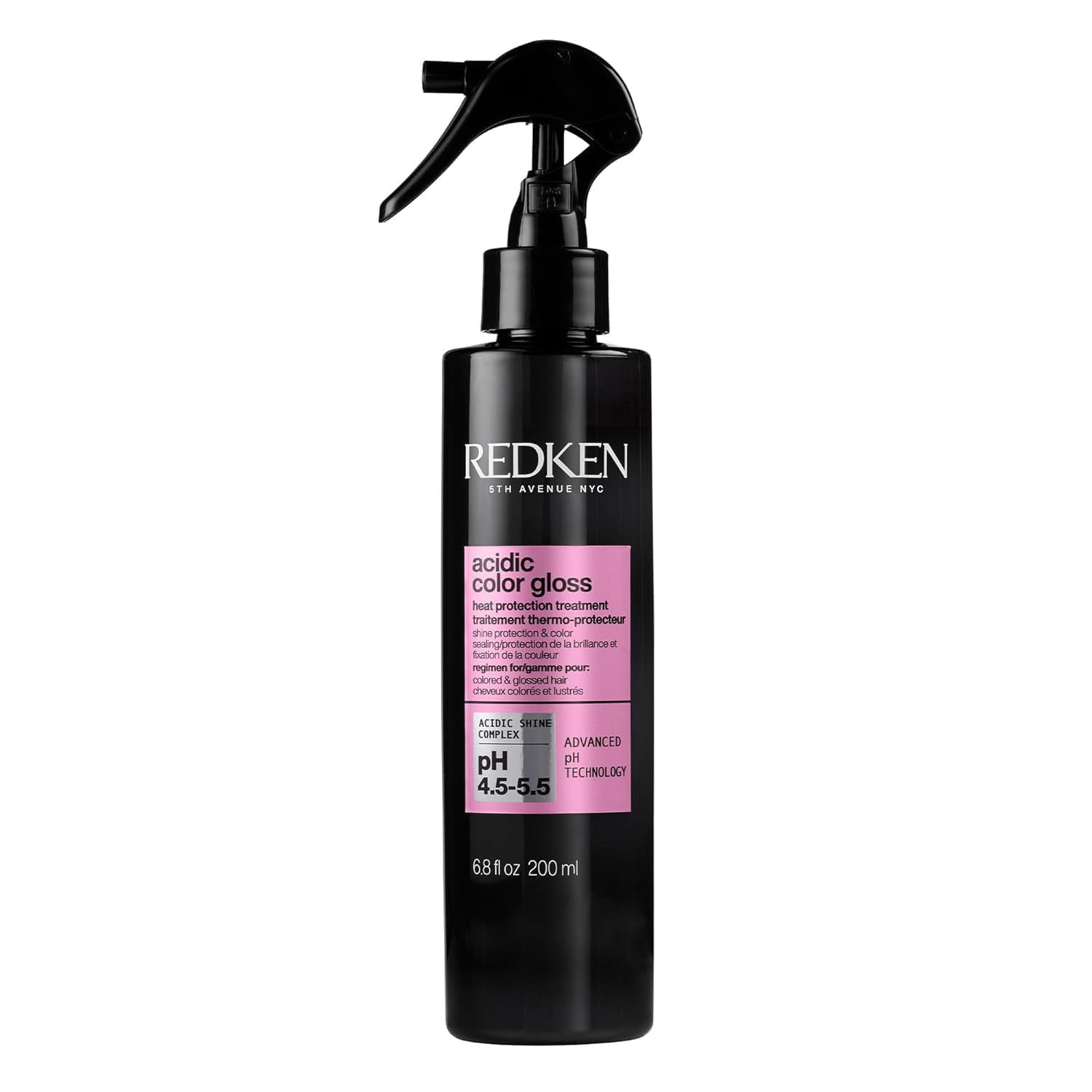 Redken Acidic Color Gloss OKA4 Heat Protection Leave-In Treatment Spray ...