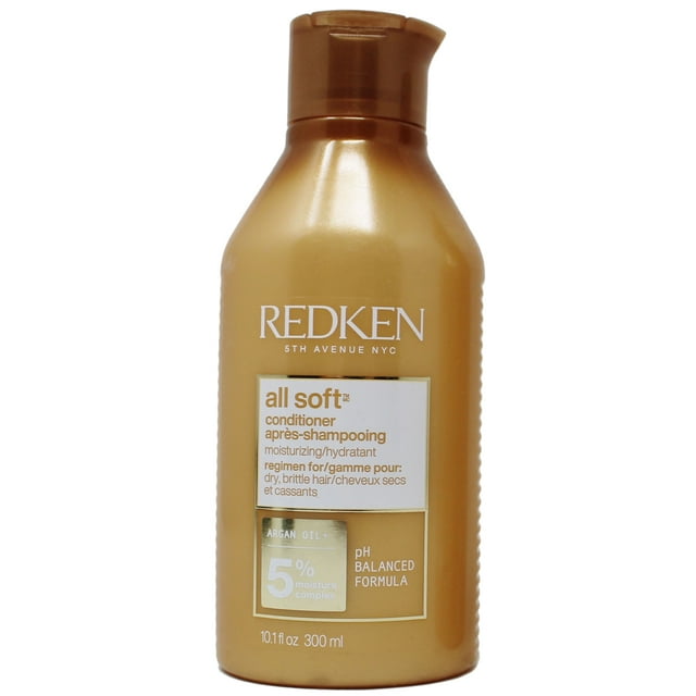Redken Professional All Soft Conditioner 10.1 oz - Moisturizes ...