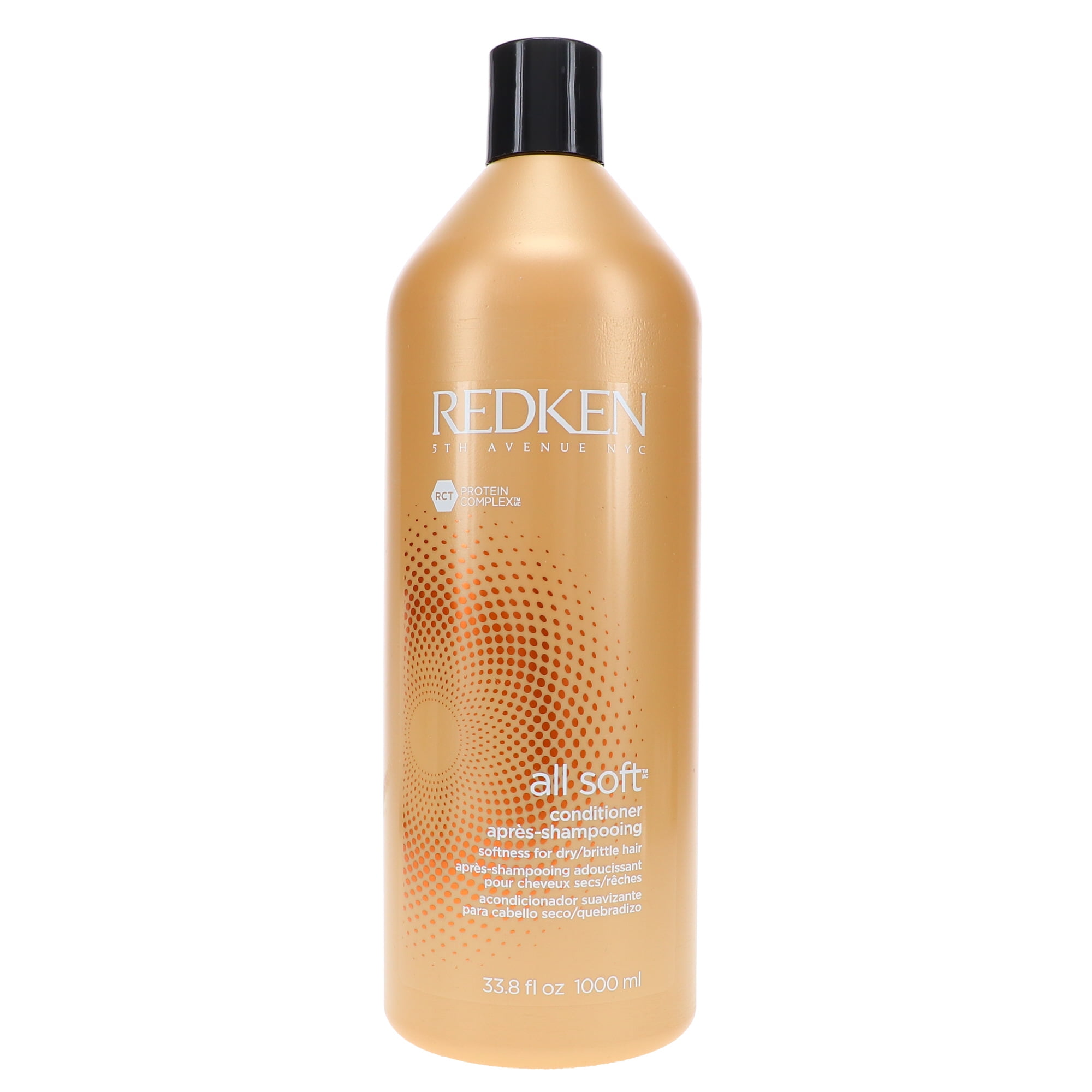 Redken All Soft Argan Oil Conditioner 33.8 oz - Intense Hydration Locks ...