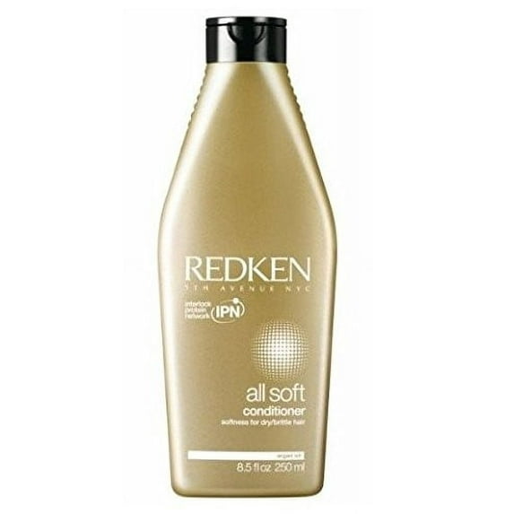 Redken All Soft Conditioner, Professional Silky Hair Treatment, 8.5 oz ...