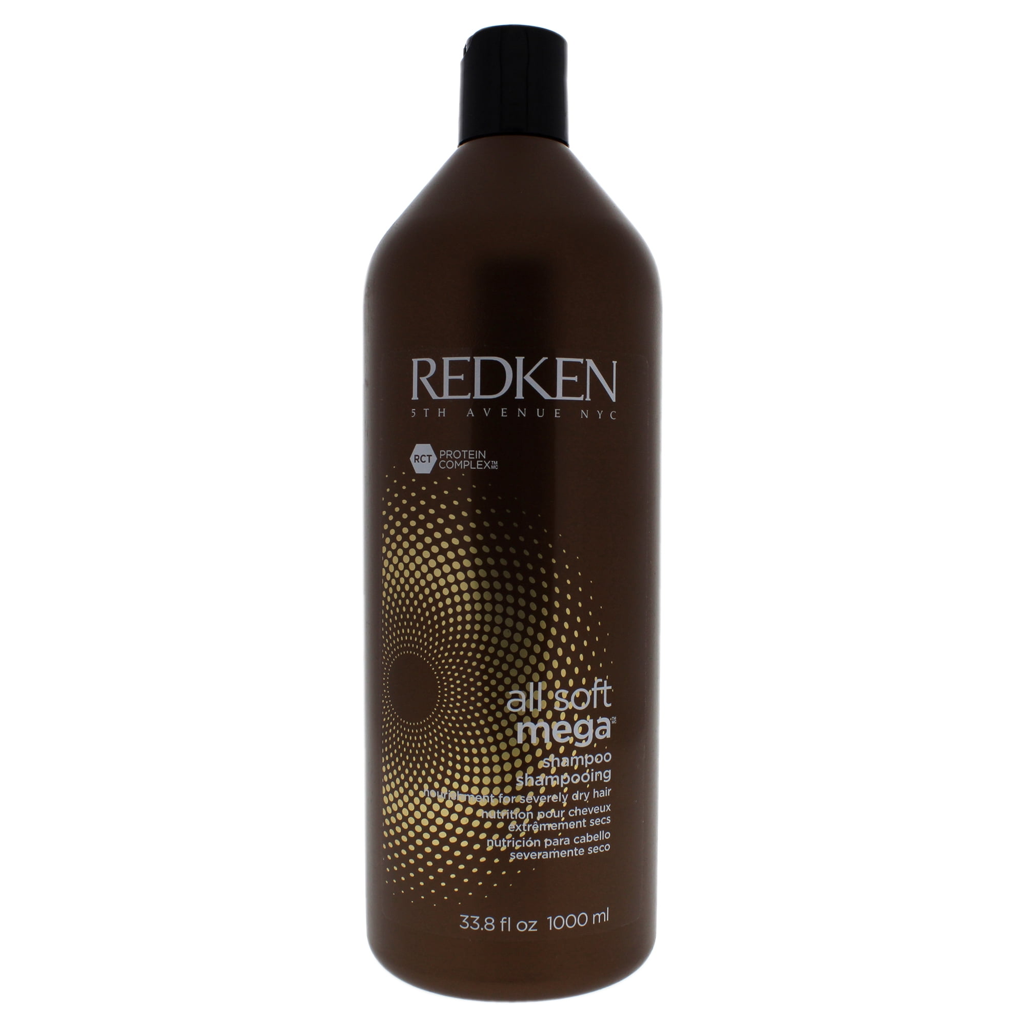 Redken All Soft Mega Shampoo, 33.8oz - Walmart.com