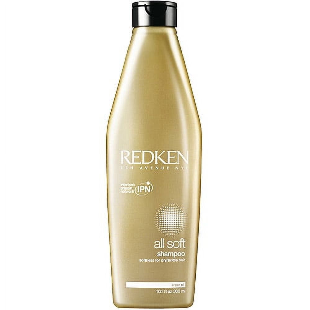 Redken All Soft Shampoo with Natural Oils, 10.1 Oz - Walmart.com