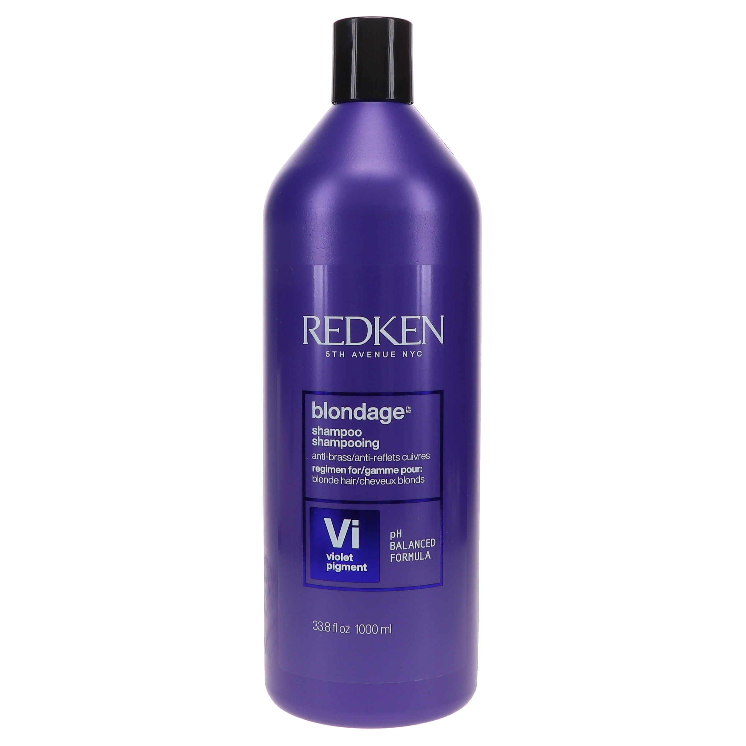 Redken Blondage Color Depositing Purple Shampoo 33.8 oz - Walmart.com