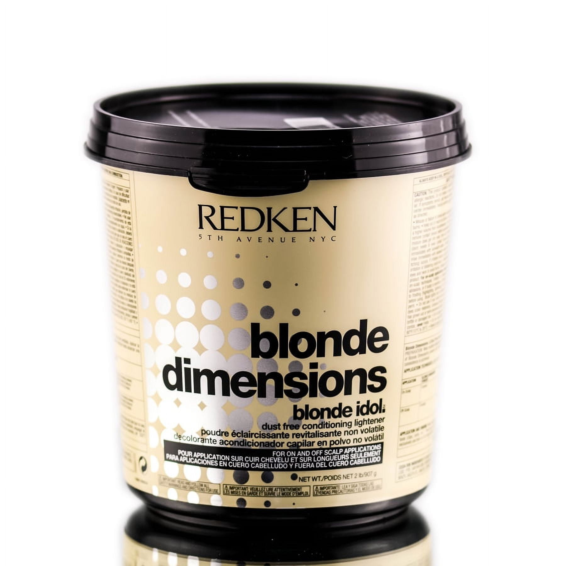 Redken Blonde Dimensions - Blonde Idol Dust Free Conditioner Lightener ...