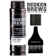 Redken Brews Color Camo for Men, Dark Ash Hair Dye with Peroxide ...