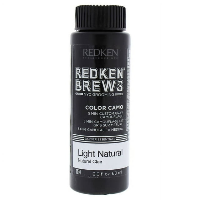 Redken Brews Hair Color Camo Light Natural for Men - 2 oz - Walmart.com
