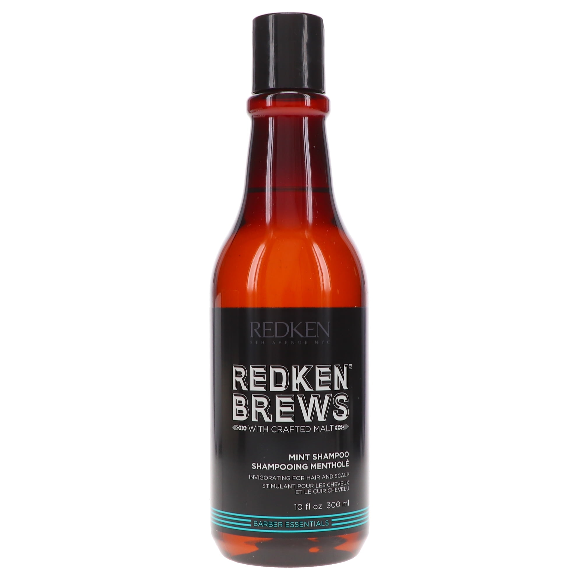Redken Brews Mint Shampoo 10.1 oz - Scalp Relief for Men, Invigorating ...