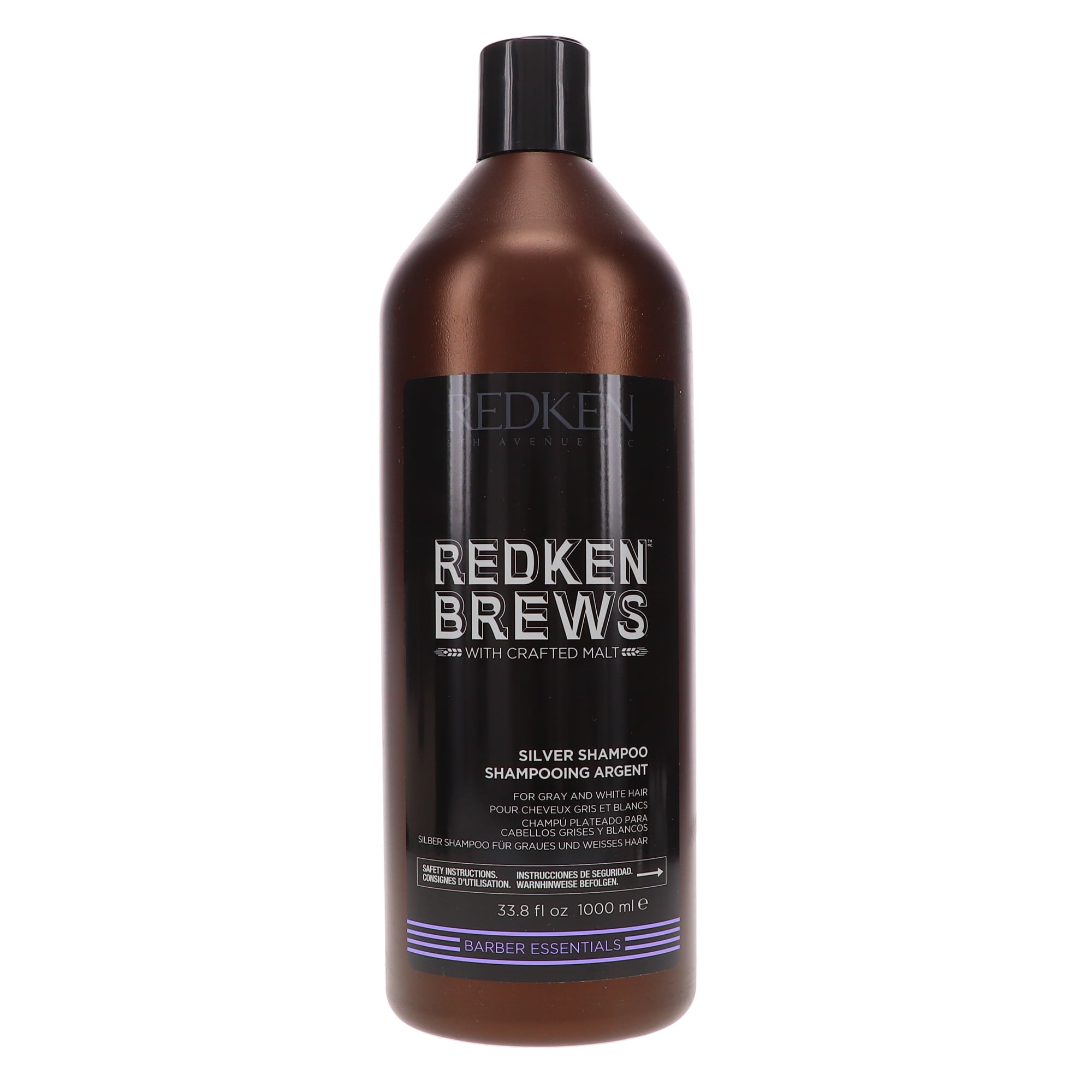 Redken Brews Silver Charge Shampoo 33.8 oz - Walmart.com