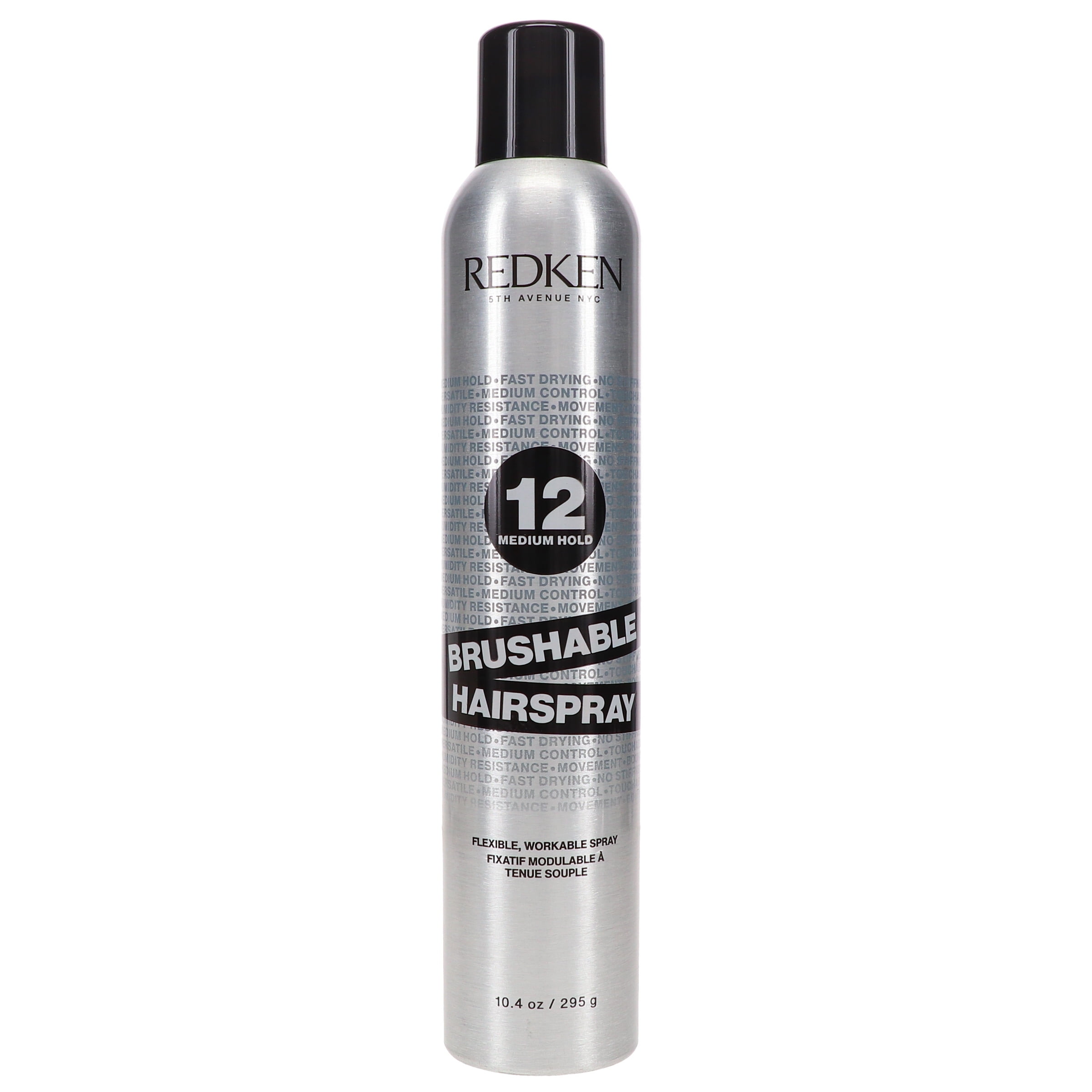 Redken Brushable Hairspray 12, Medium Control, Flexible Styling, 10.4 ...