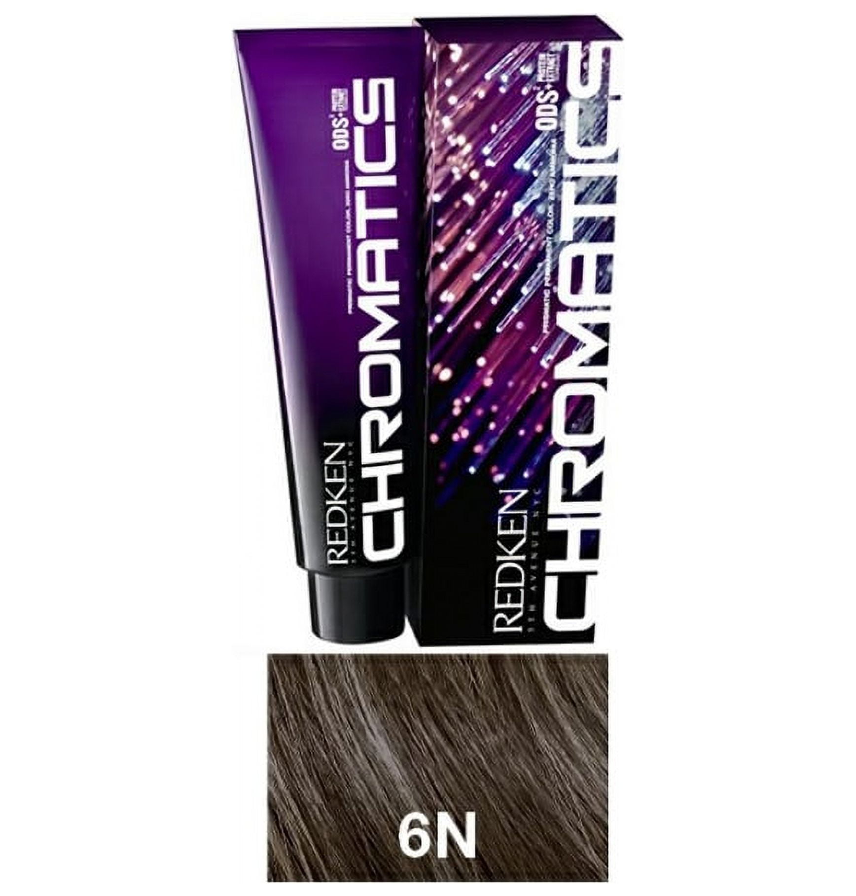 Redken Chromatics Prismatic 4D Hair Color 6N (6) - Natural, 2 Oz ...