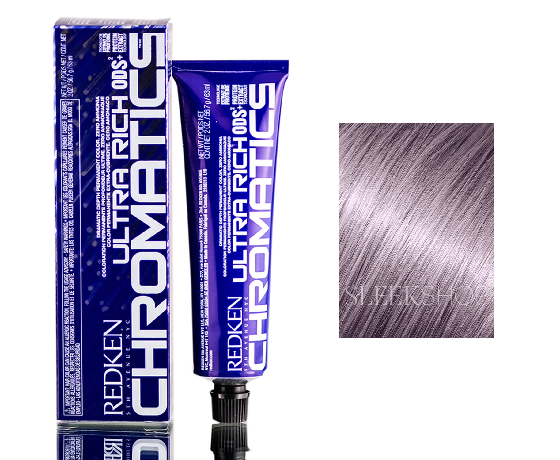 Redken Chromatics Ultra Rich 10av Ash/Violet Hair Color - Unisex ...