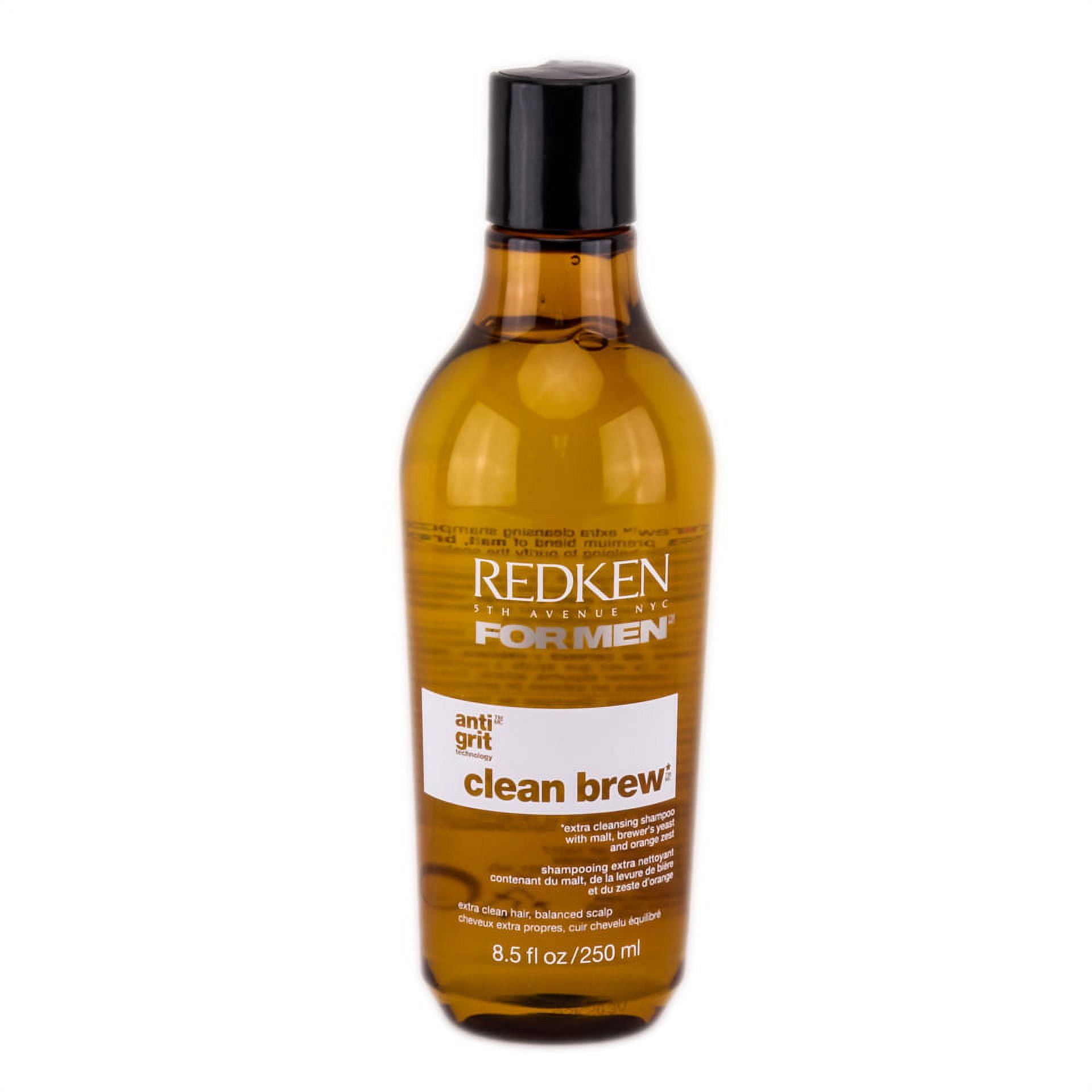Redken Clean Brew Extra Cleansing Shampoo for Men, Anti-Grit, 8.5 Oz ...