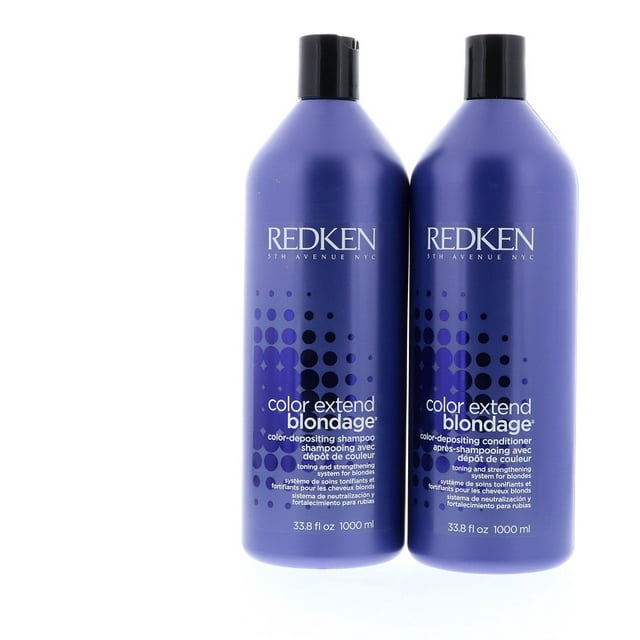 Redken Color Extend Blondage Shampoo and Conditioner Duo 1 Liter ...