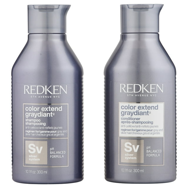 Redken Color Extend Graydiant Purple Shampoo & Conditioner 10.1 oz for ...