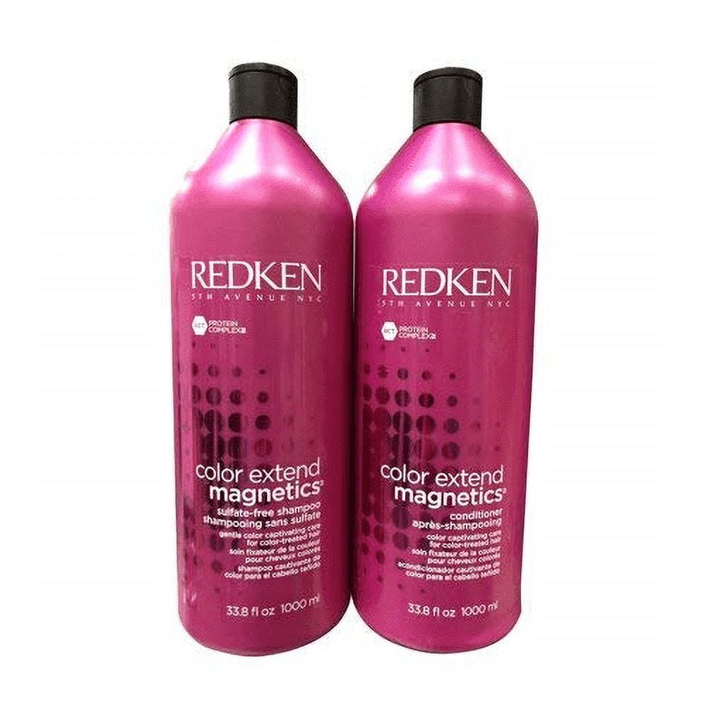 Redken Color Extend Magnetic Shampoo + Conditioner 33.8oz/1liter Size ...