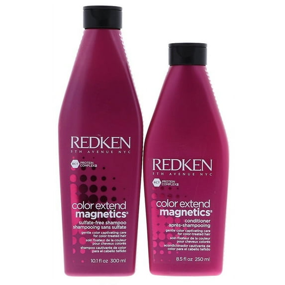 Redken Color Extend Magnetics Shampoo 300ml and Conditioner 250ml Set ...