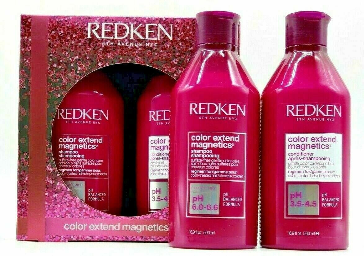 Redken Color Extend Magnetics Shampoo and Conditioner Duo, Sulfate-Free ...