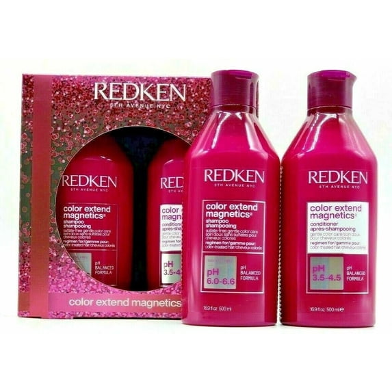 Redken Color Extend Magnetics Shampoo and Conditioner Duo, Sulfate-Free ...
