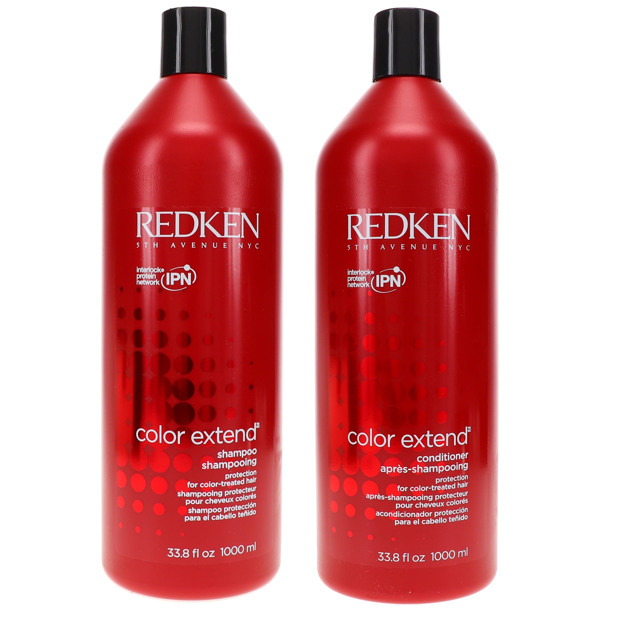 Redken Color Extend Shampoo 33.8 oz & Color Extend Conditioner 33.8 oz ...