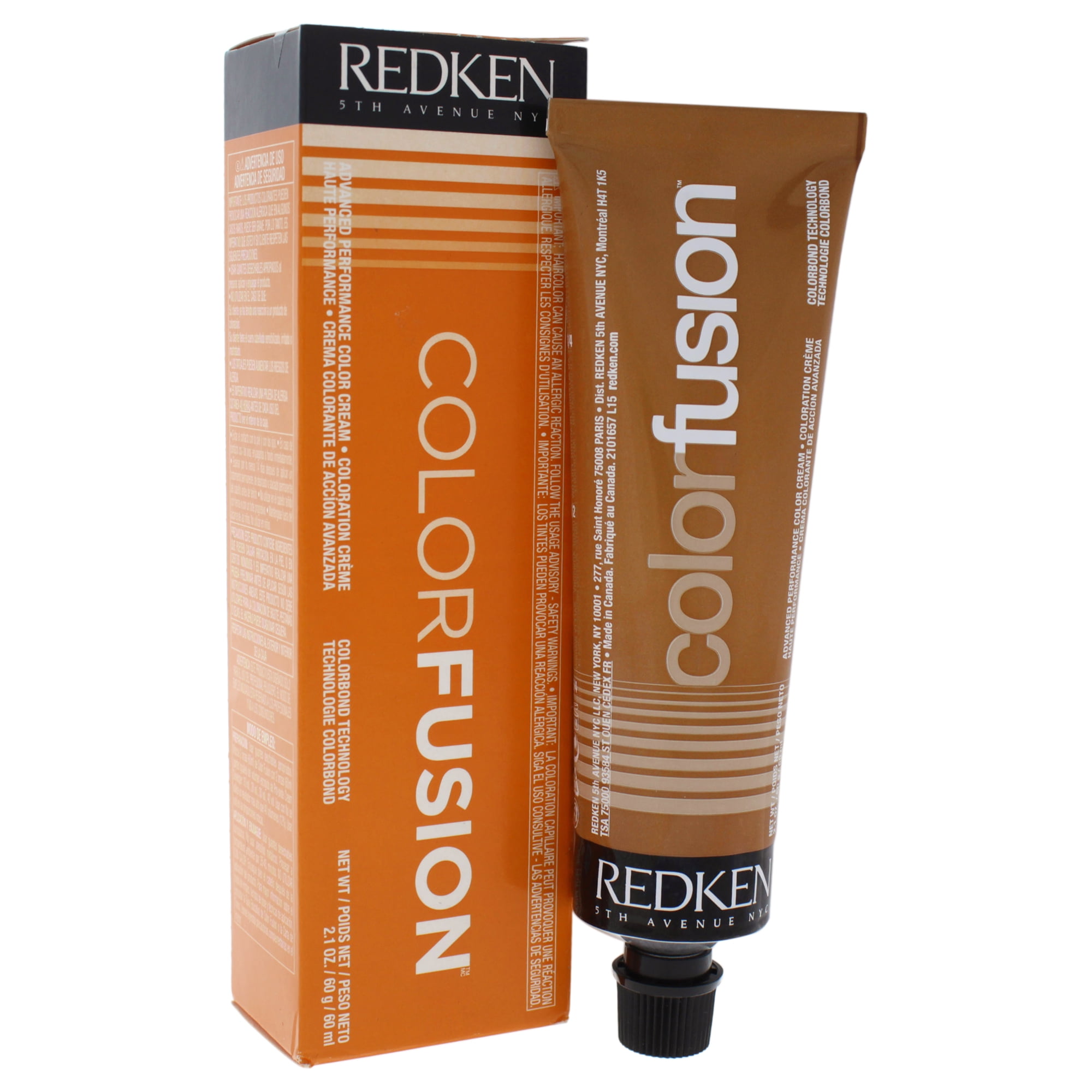 Redken Hair Color Cream, Long-Lasting Brown Red Shade, 100% Gray ...