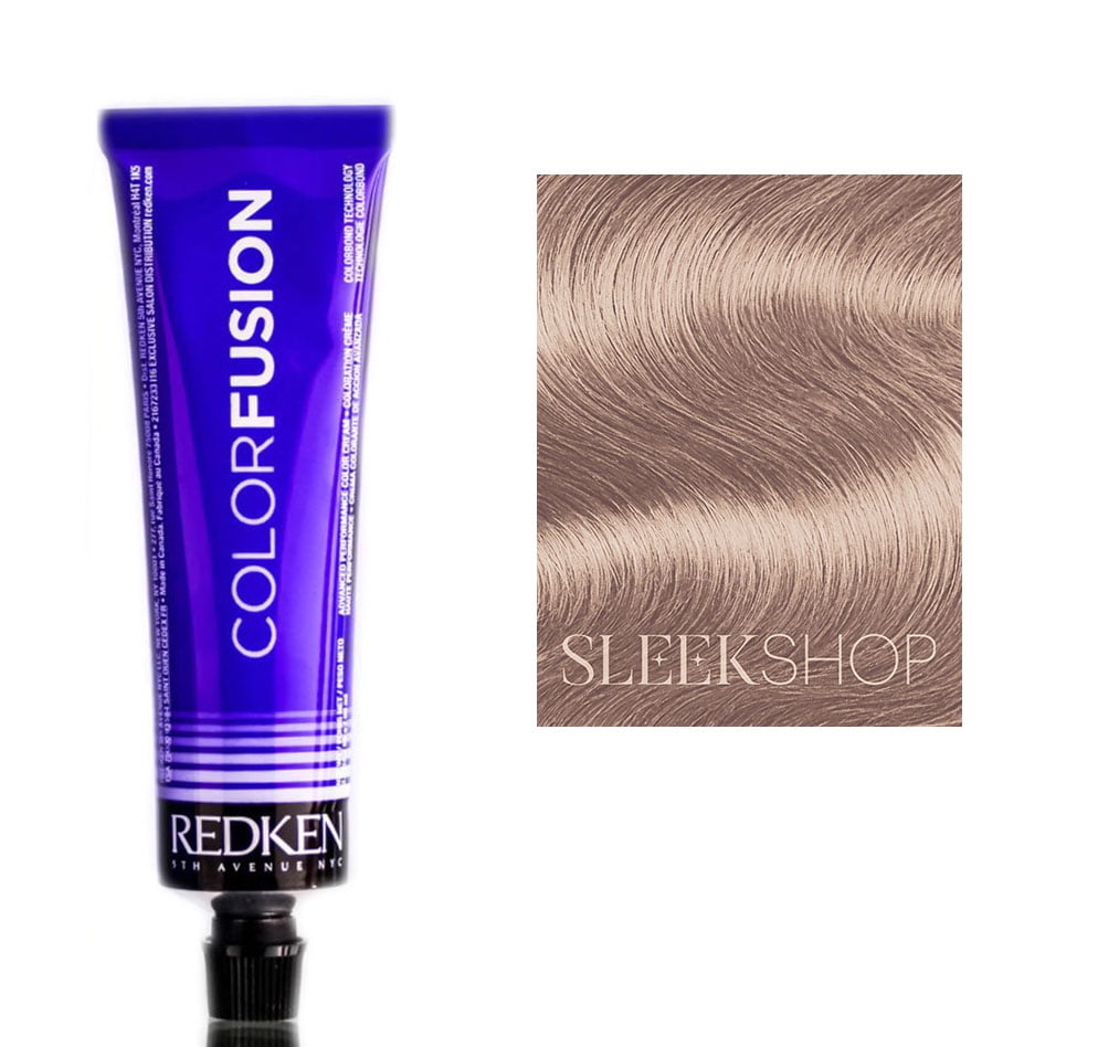 Redken Color Fusion, Permanent Hair Color Cream, Cool Fashion, 10Gv ...