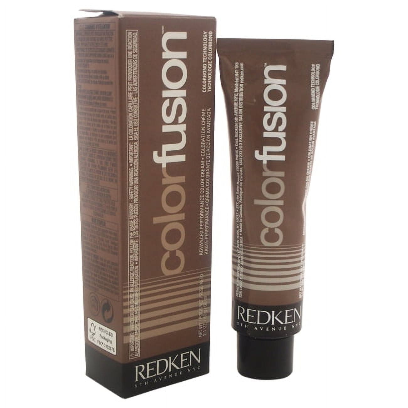 Redken Color Fusion Hair Color Cream # 8Ag Ash/Green, Natural Balance ...