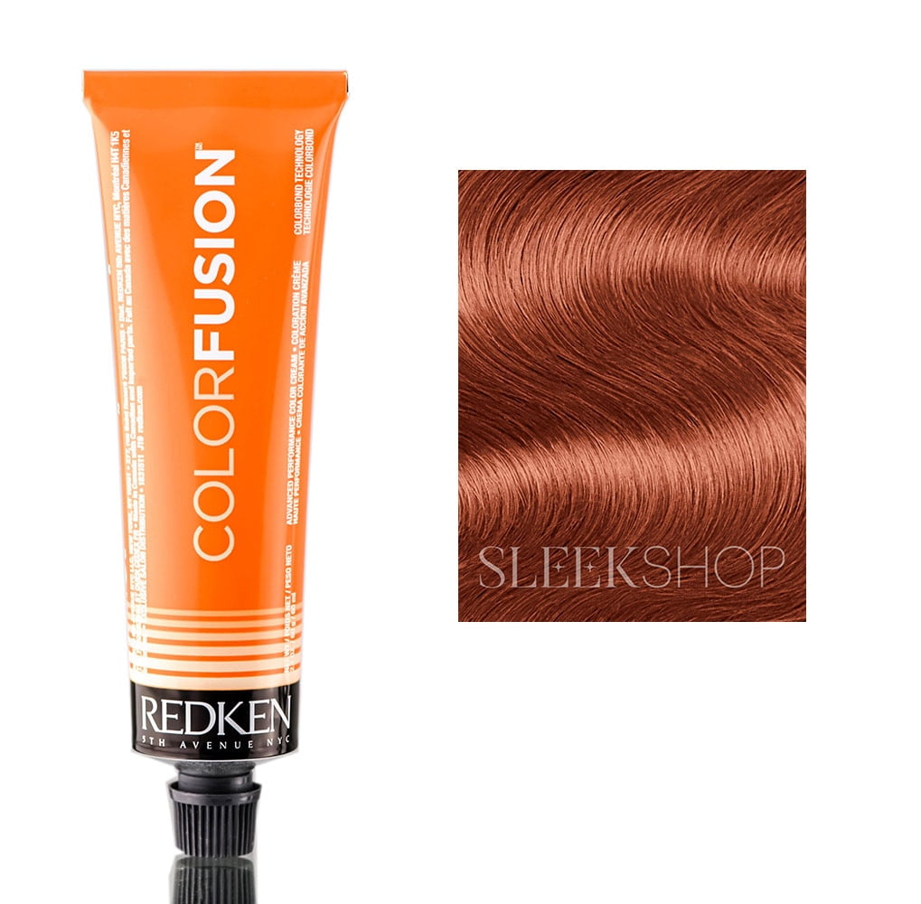 Redken Color Fusion Permanent Haircolor Cream, Shade:6CR COPPER RED ...