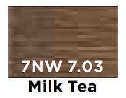 Redken Permanent Hair Color - 7NW Milk Tea, Pack of 1 with Sleek Comb ...