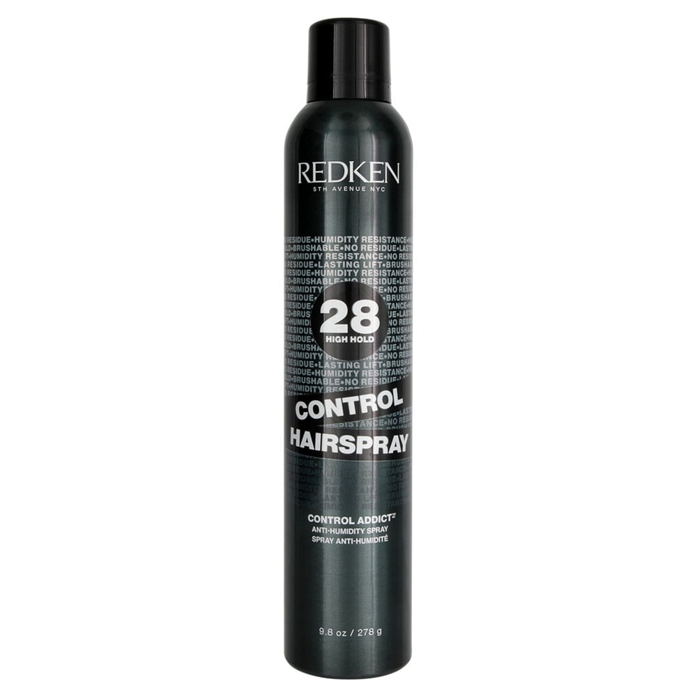Redken Control Addict 28 Extra High-Hold Hairspray, 9.8 oz, Anti-Frizz ...