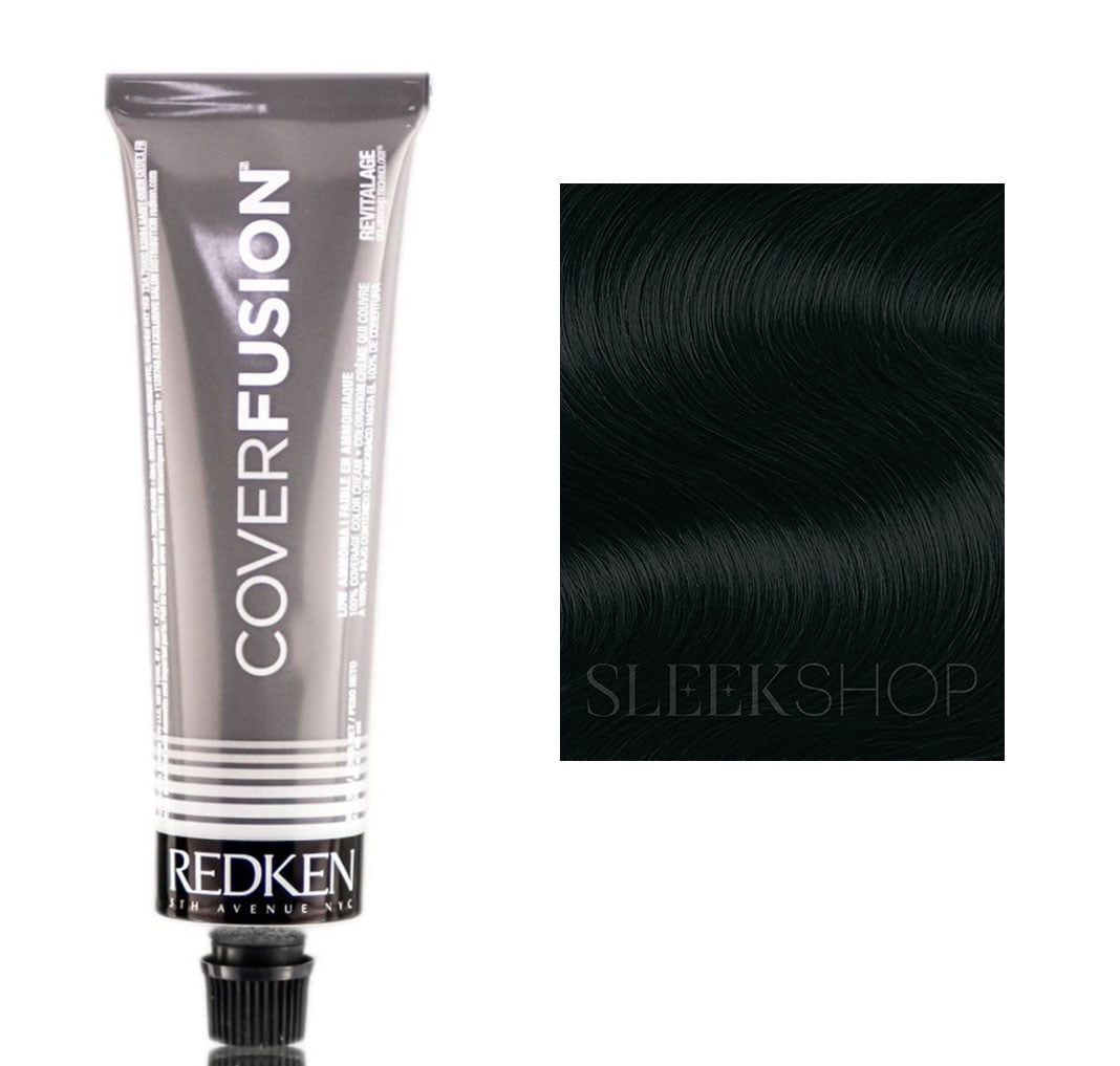 Redken Cover Fusion Permanent Hair Color, 4NABn Natural Ash Brown, Grey ...