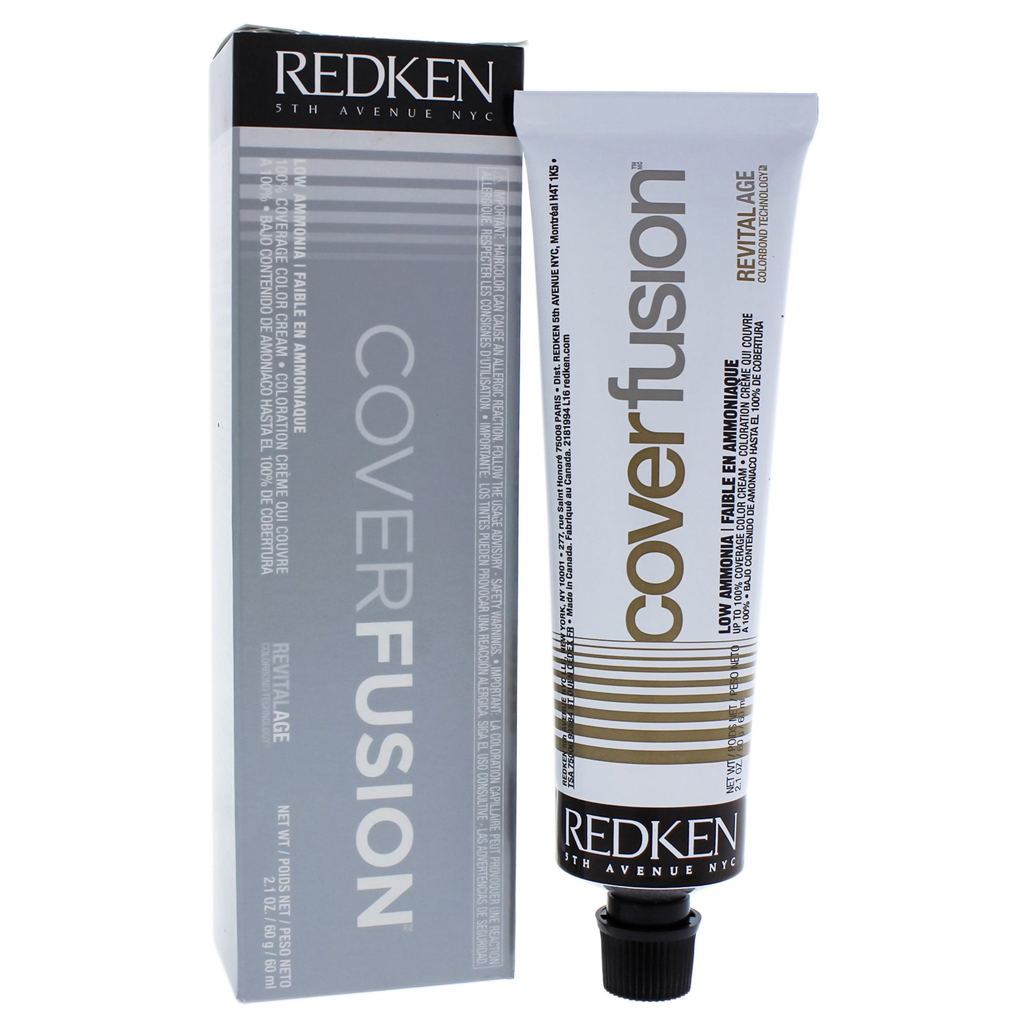 Redken Cover Fusion Hair Color - 9NN Natural, Low Ammonia, 2.1 oz ...