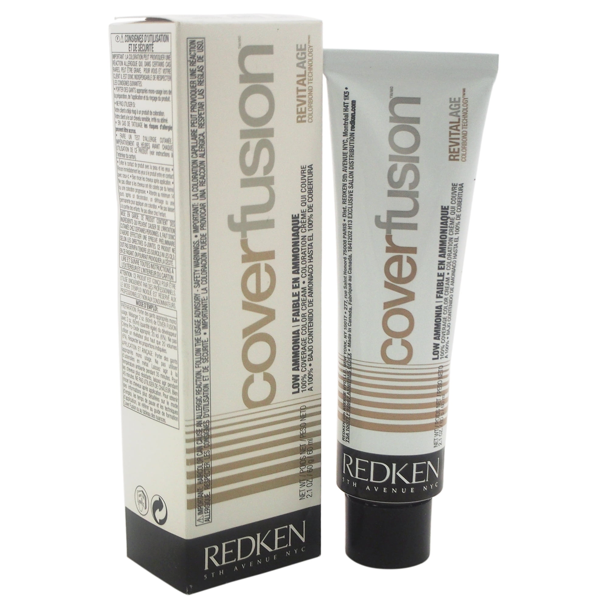 Redken Permanent Cover Fusion Low Ammonia Hair Color, 4Nbr - Natural ...