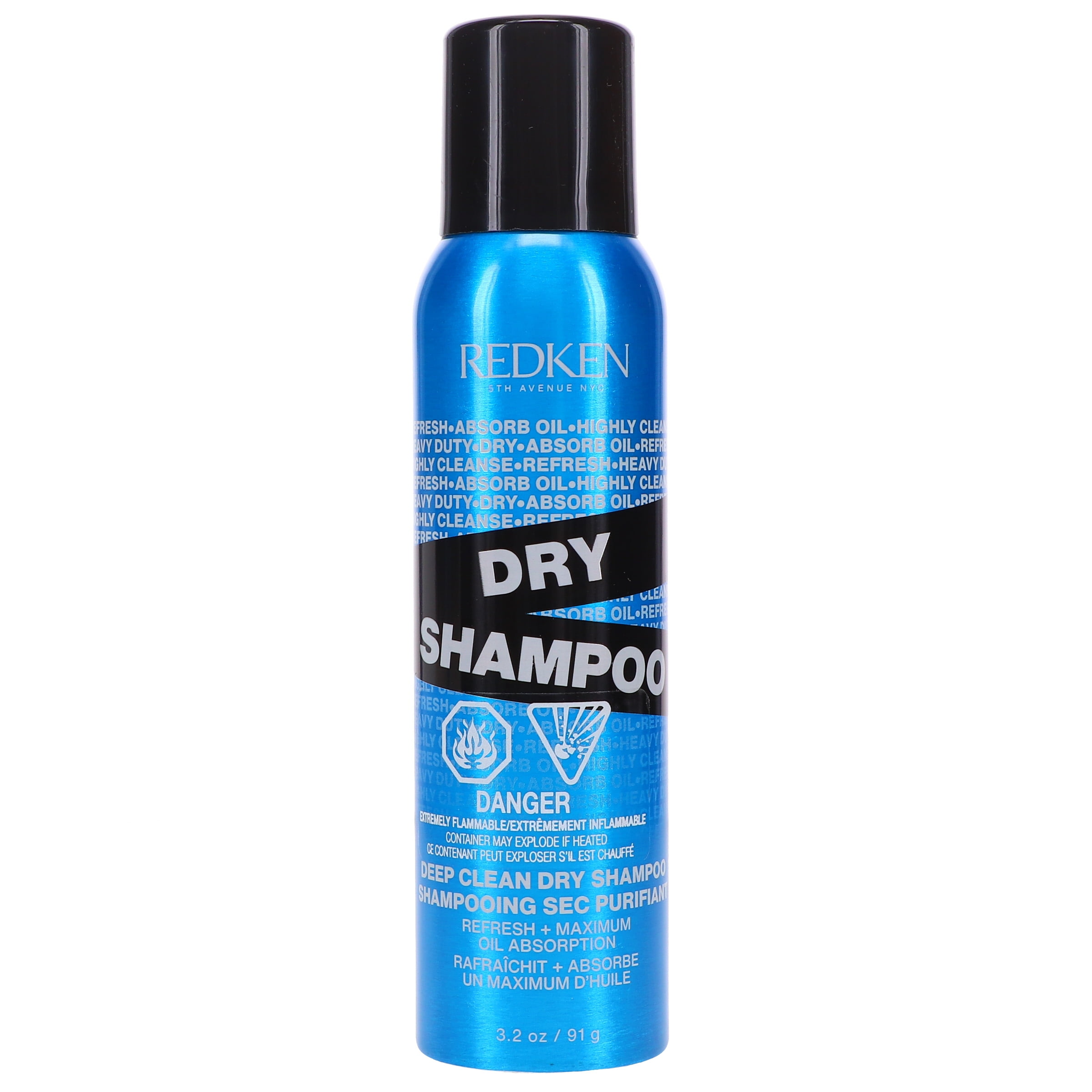 Redken, Deep Clean Dry Shampoo, 3.2 oz, Absorbs Oil Refreshes Hair ...