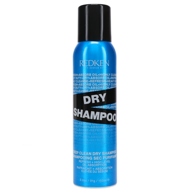 Redken Lasting Deep Clean Dry Shampoo, Absorbs Oil, Refreshes Hair, 3.2 ...
