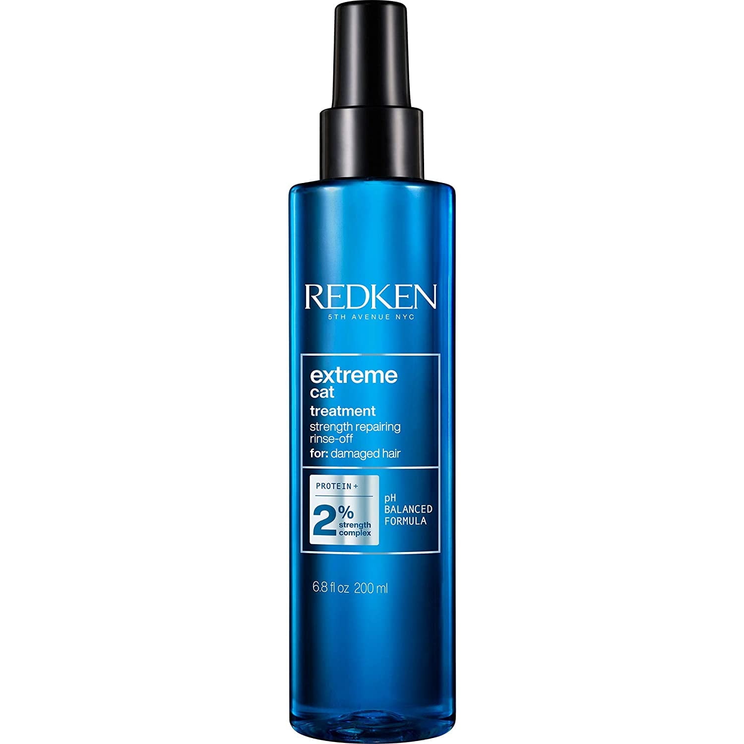 Redken Extreme CAT Anti-Damage Protein Rinse Out Treatment for Distressed Hair, Strengthens ...