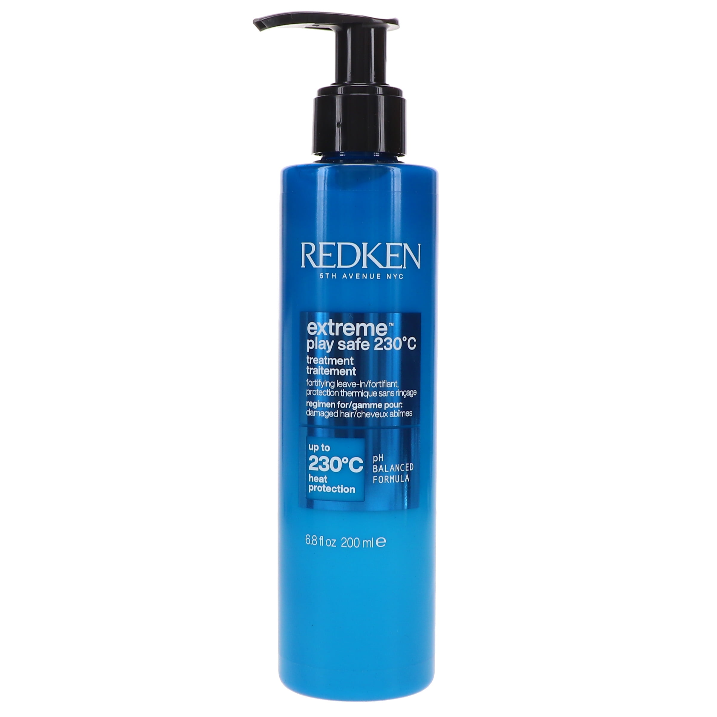 Redken Extreme Play Safe Heat Protection Treatment, Fiber Fortifying ...