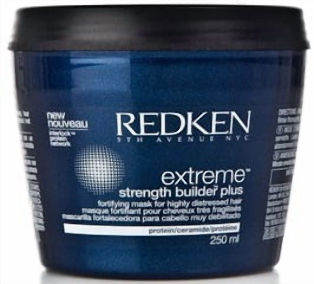 Redken Extreme Strength Builder Plus Fortifying Hair Masque, 8.5 Oz ...