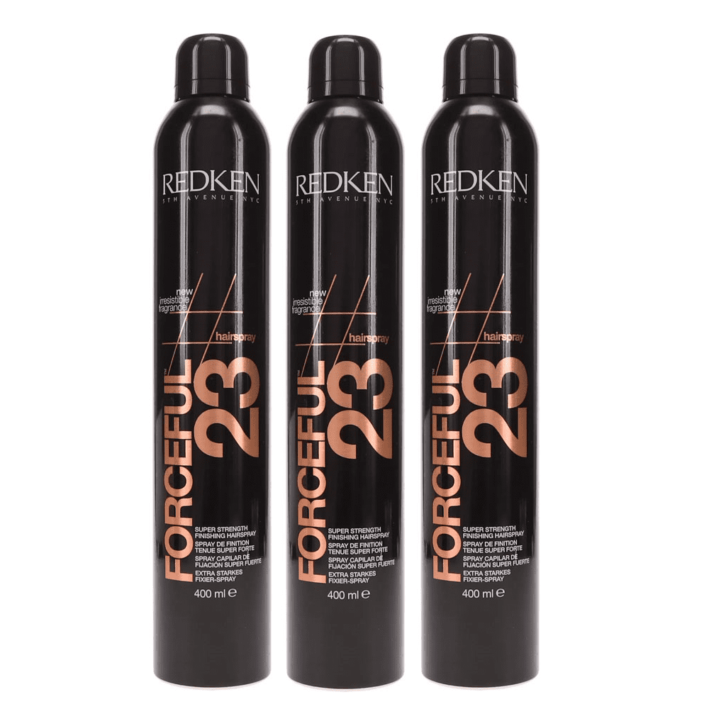 Redken Forceful 23 Super Strength Hairspray, Max Hold, Frizz-Free Shine ...