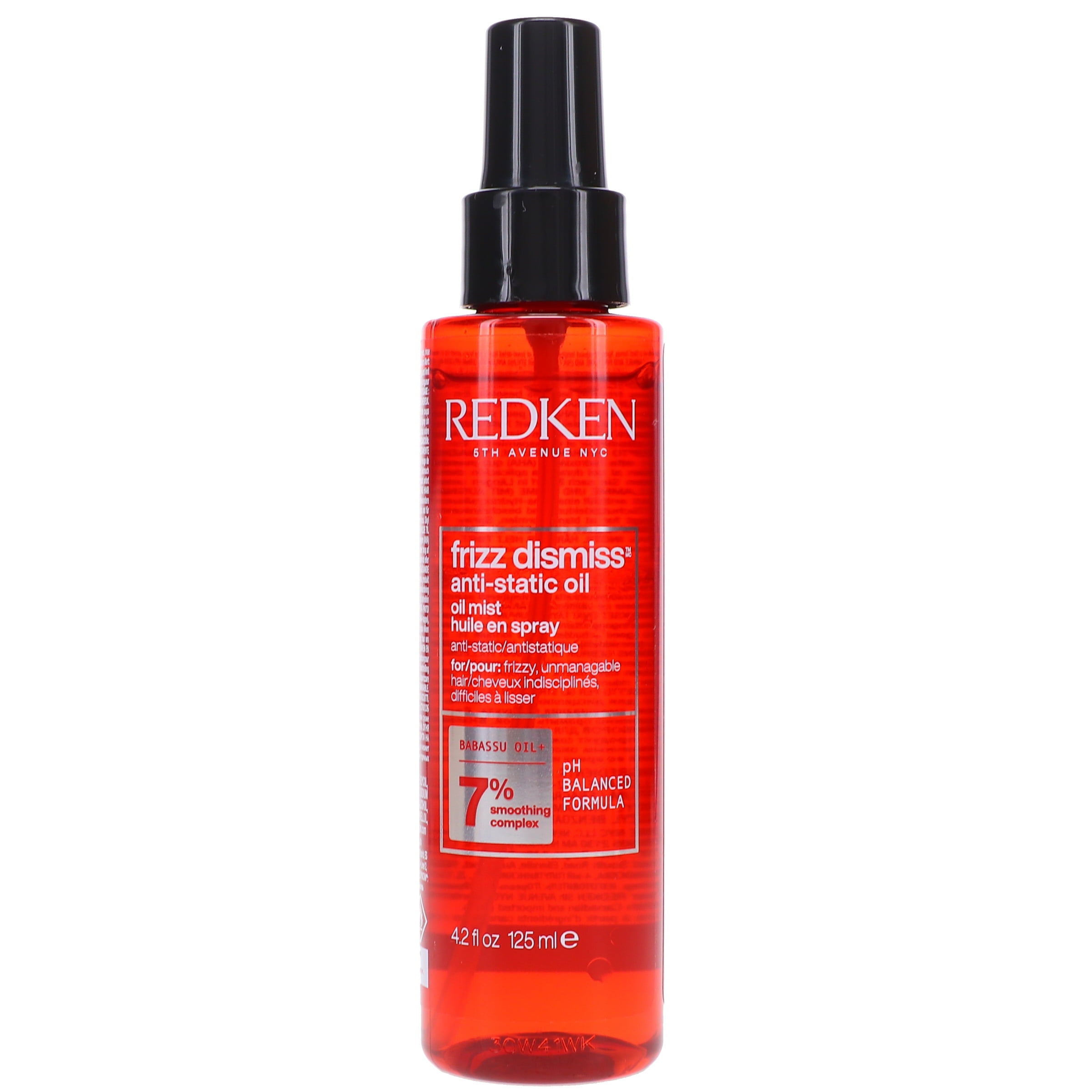 Redken Shine & Smooth Frizz Dismiss Anti-Static Oil 4.2 oz / 125 ml ...