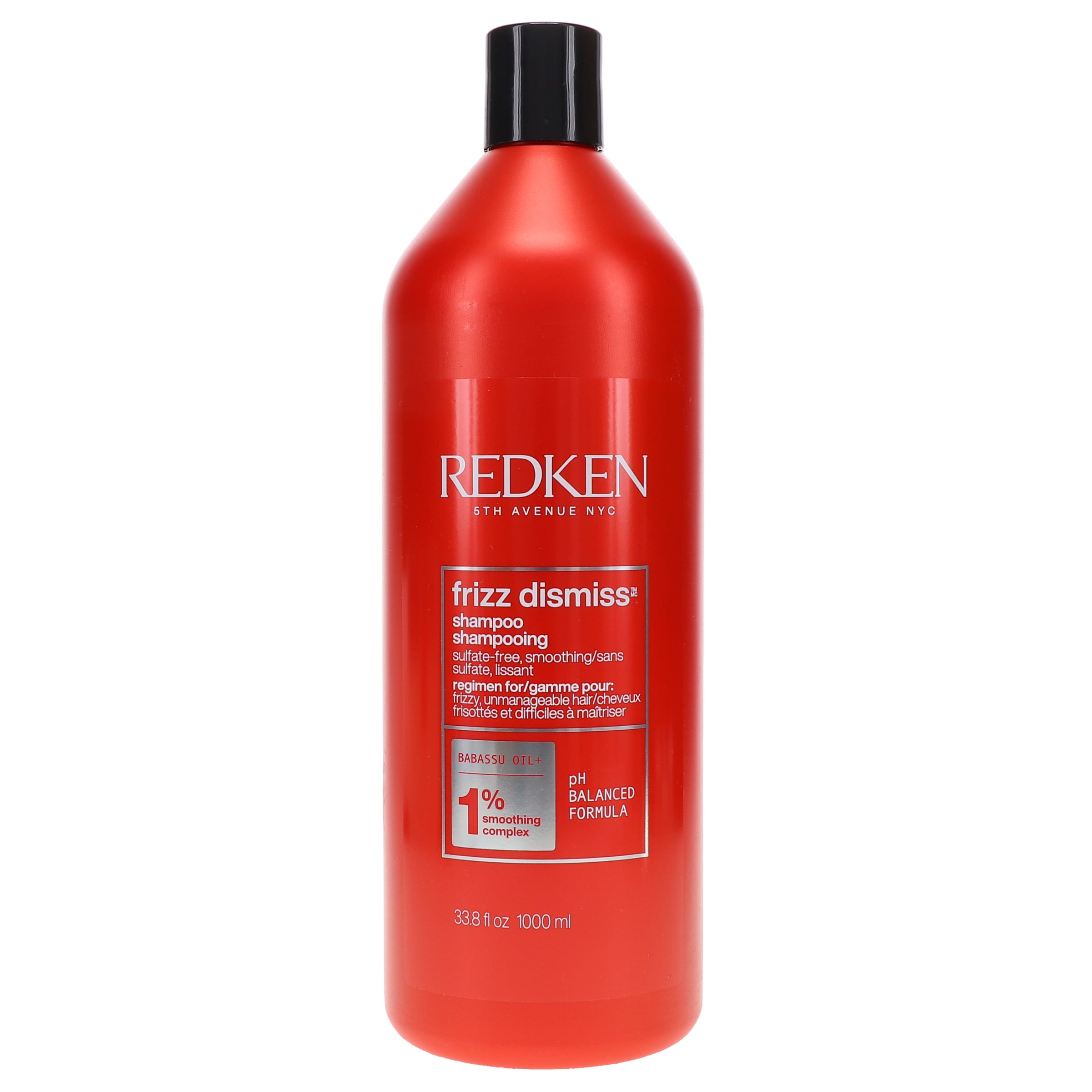 Free Shipping! Redken Frizz Dismiss Shampoo 33.8 oz for smoothing, anti ...